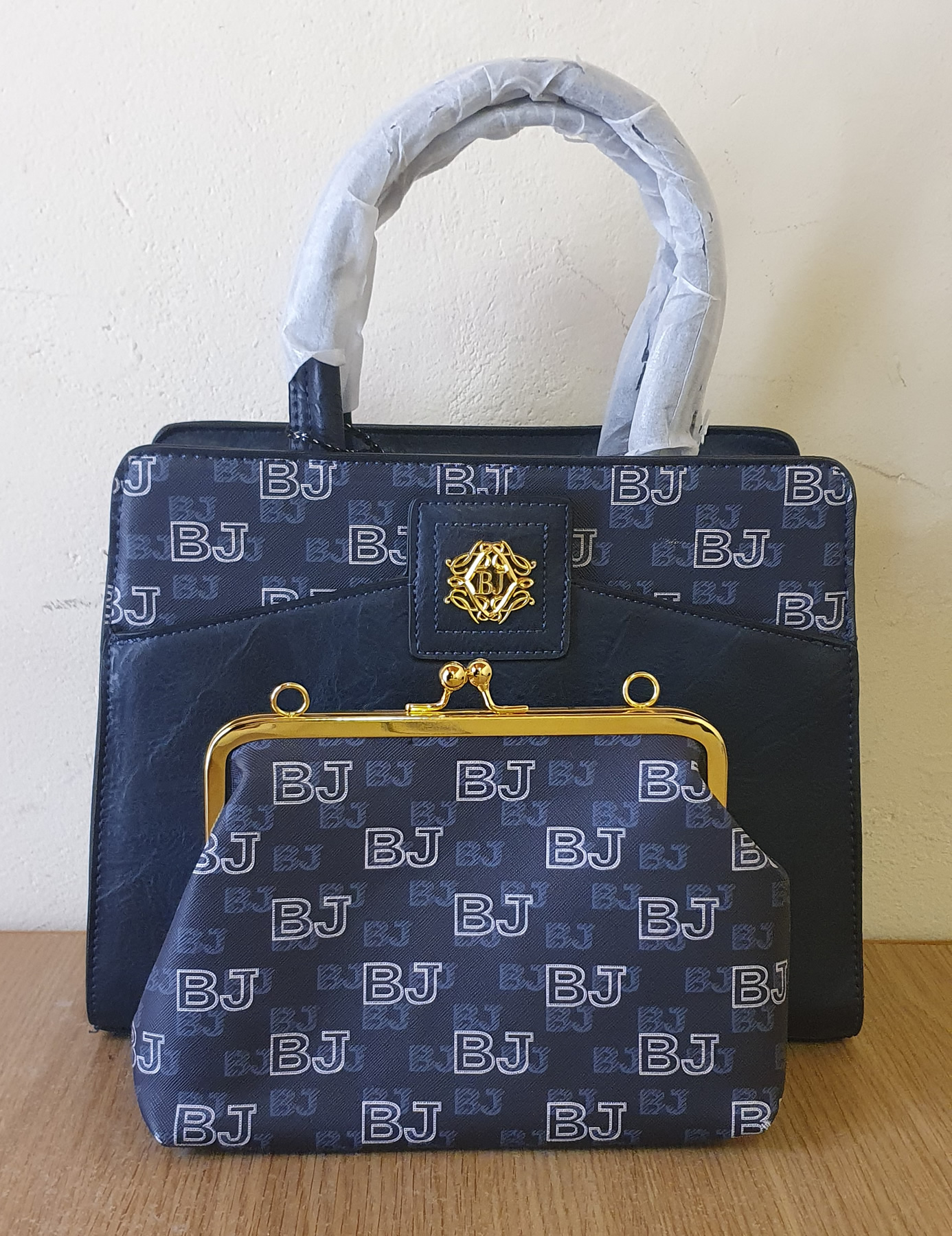 Buy Brandon Joe (BJ) Signature Handbag & Clutch Set » Send Love ...